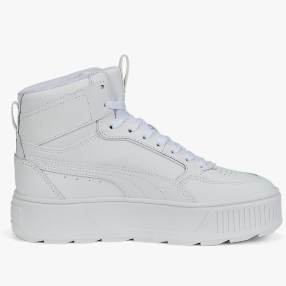 Puma | Shoes | Puma Womens White Platform Sneakers | Poshmark